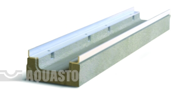 Купить водосточные бетонные лотки Optima DN100 от производителя